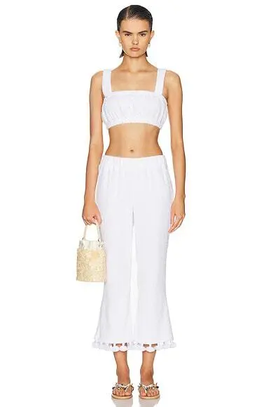 Cap D'antibes Paulette Terry Tank Top