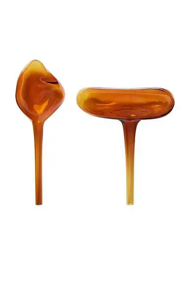 FERM LIVING Mercury Water Globes Set Of 2 - Amber
