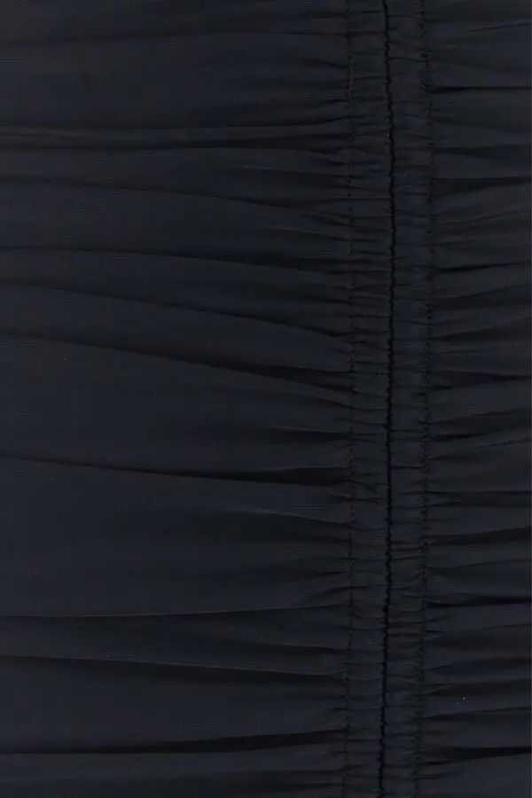 Balenciaga Stretch Nylon Mini Dress