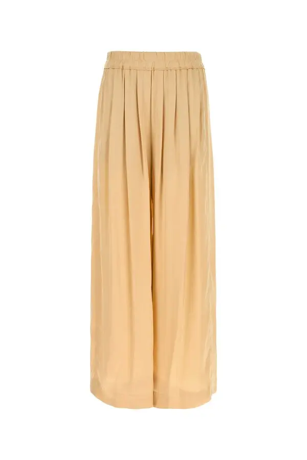 Isabel Marant Étoile Peach Satin Nolia Wide-leg Pant
