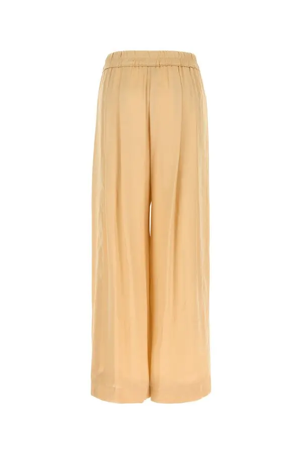Isabel Marant Étoile Peach Satin Nolia Wide-leg Pant