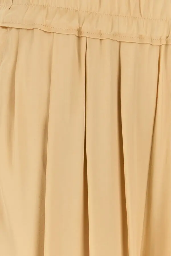 Isabel Marant Étoile Peach Satin Nolia Wide-leg Pant