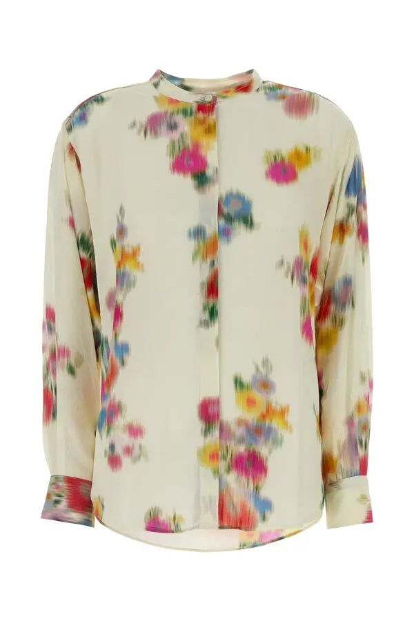 Isabel Marant Étoile Printed Crepe Catchell Shirt