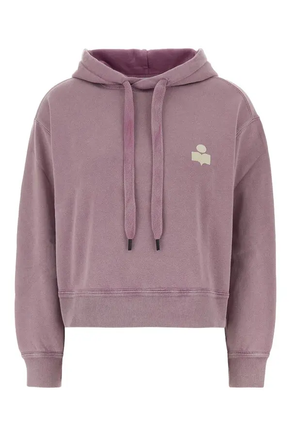 Isabel Marant Étoile Lilac Cotton Blend Salmy Sweatshirt