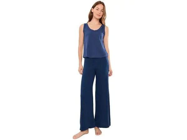Eberjey Fine Gauge Wide-leg Pants