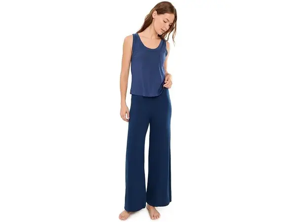 Eberjey Aloe Cotton Tank With Pocket