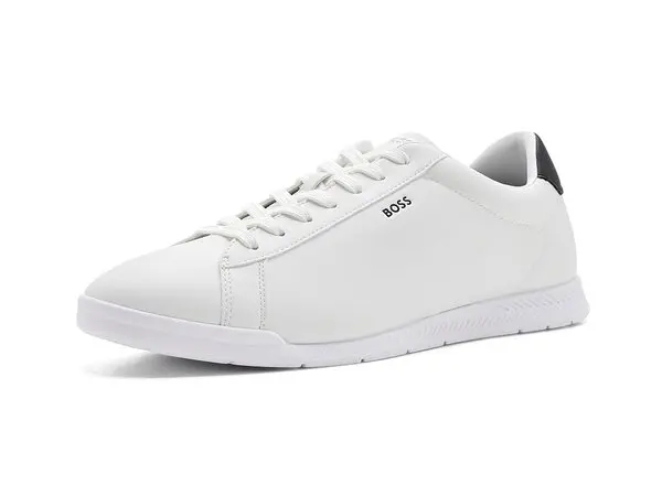 BOSS Nitan Low Profile Lace-up Sneakers - Gray