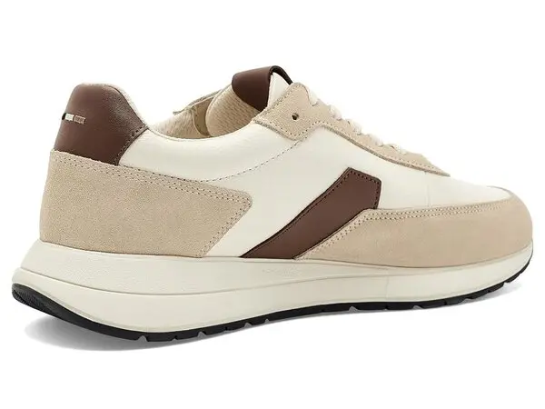 BOSS Vinston Low Profile Leather Sneakers Shoes - Tan