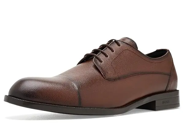 BOSS Tayil Derby Shoes - Medium Brown
