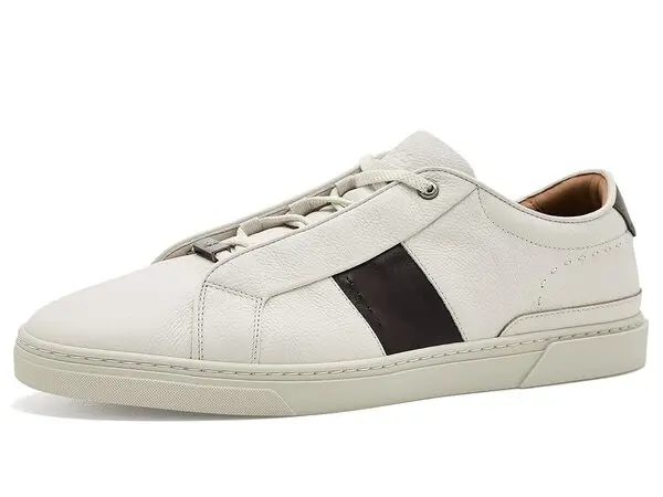 BOSS Gary Two Tone Leather Sneakers Shoes Open