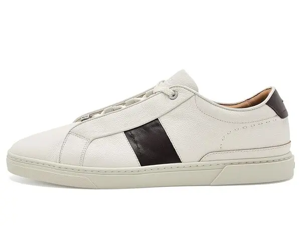 BOSS Gary Two Tone Leather Sneakers Shoes Open