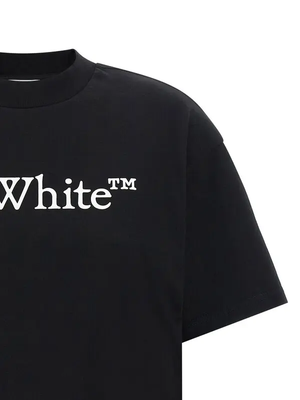 Off-White Big Logo Bookish T-shirt - Black
