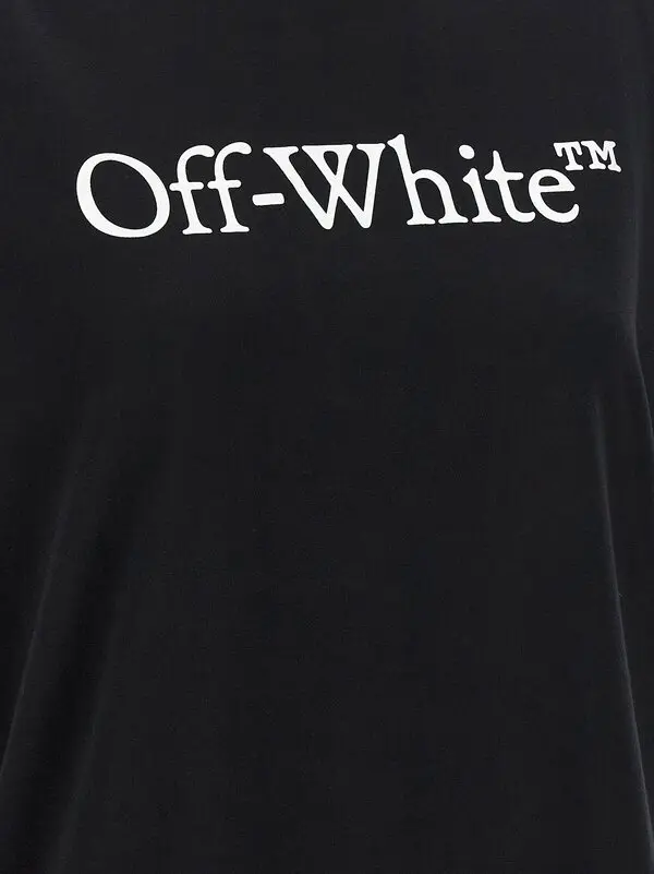 Off-White Big Logo Bookish T-shirt - Black