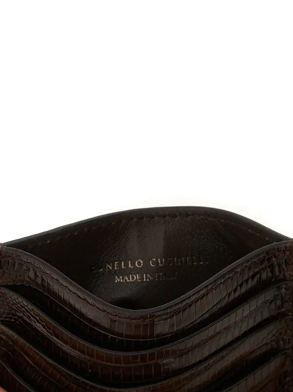 Brunello Cucinelli Leather Cardholder