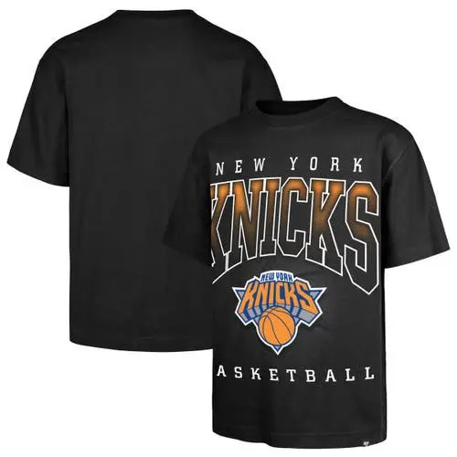 '47 New York Knicks Afterhours Foundation Premium Heavyweight T-shirt - Black