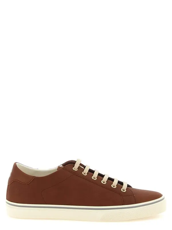 Brunello Cucinelli Suede Low-top Sneakers - Brown