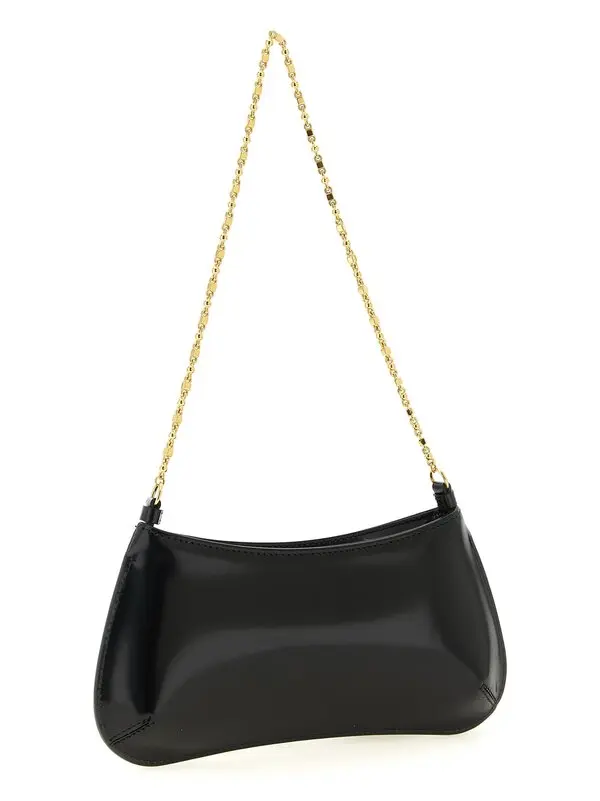 Jacquemus Le Petit Bisou Chaîne Shoulder Bag - Black