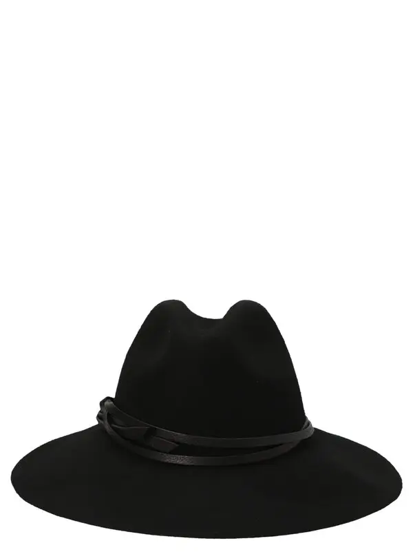 GOLDEN GOOSE Fedora Hat - Black