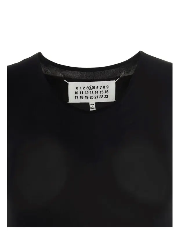 MAISON MARGIELA Long Sleeves Crew Neck Bodysuit
