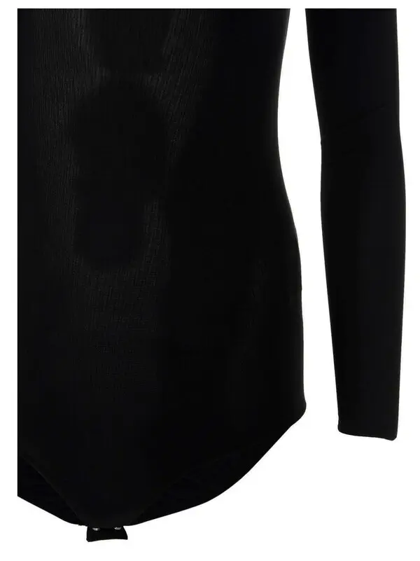 MAISON MARGIELA Long Sleeve Crewneck Bodysuit