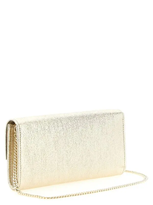JIMMY CHOO Emmie Clutch Bag - Gold