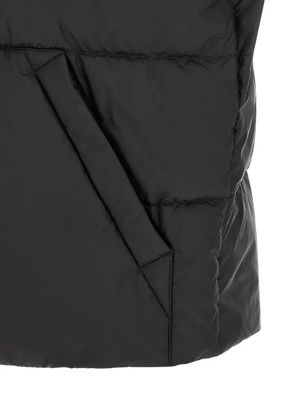 Moncler Tuquerouye' Puffer Vest With Goose Down Padding - Black