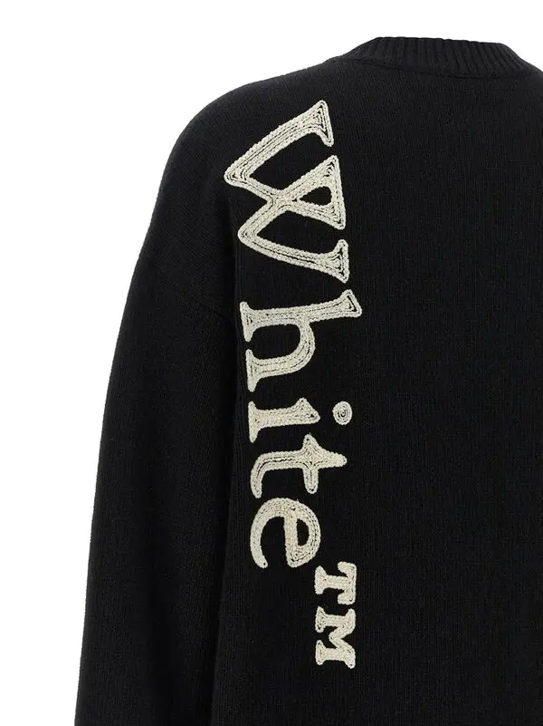 Off-White Vertical Bookish' Sweater