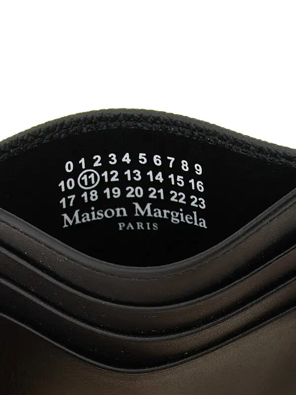MAISON MARGIELA Four Stitches' Card Holder - Black