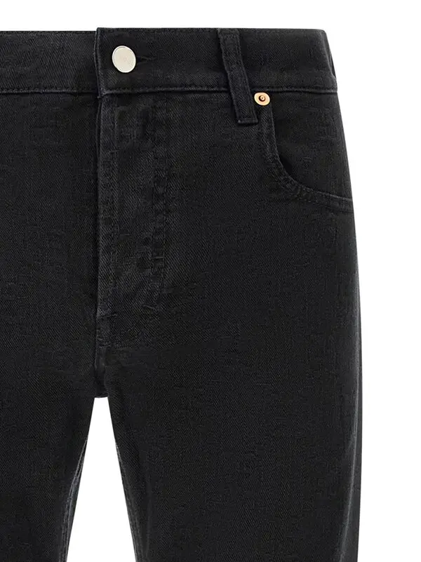 Gucci Gg Jacquard Denim Jeans