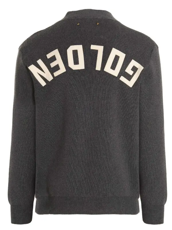 GOLDEN GOOSE Logo Cardigan