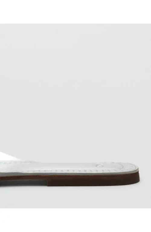 Mango Metallic Flip Flop