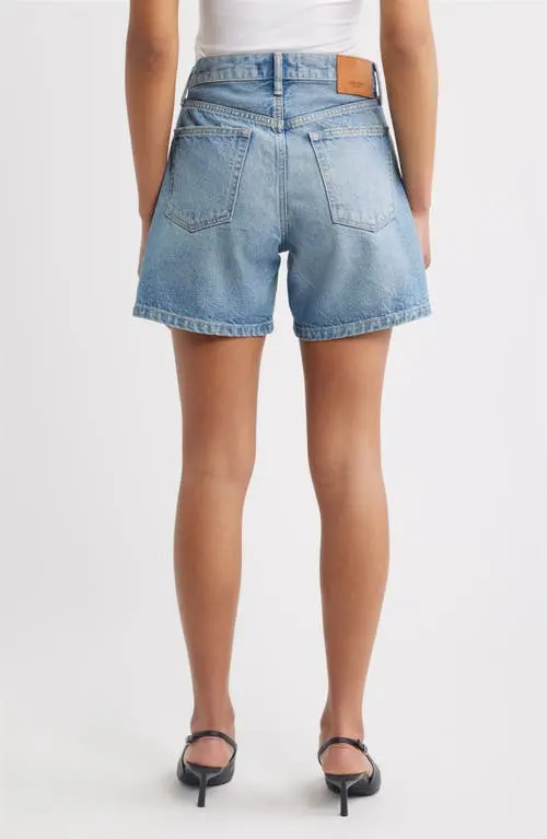 Moussy Vintage Harrisburg High Waist Denim Shorts