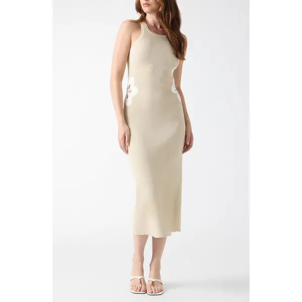 Guess Laurie Lurex Midi Dress