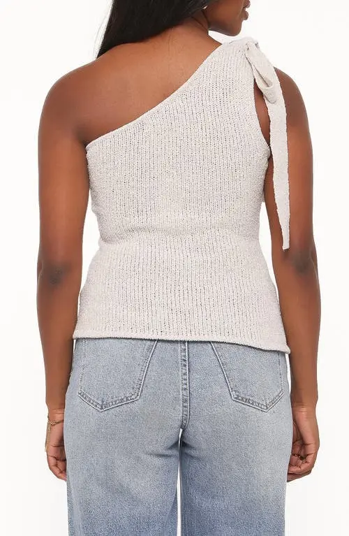 PETAL & PUP Jutta One Shoulder Knit Top
