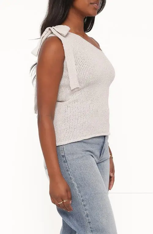PETAL & PUP Jutta One Shoulder Knit Top
