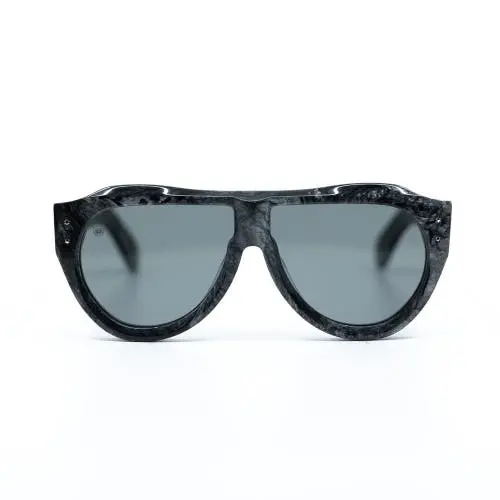 TAXXON EYEWEAR Otto Marble Sunglasses - Black