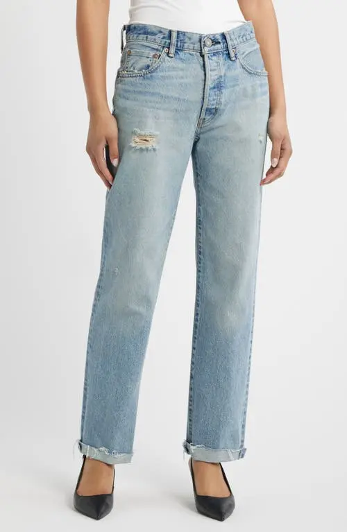 Moussy Vintage Straight Leg Jeans