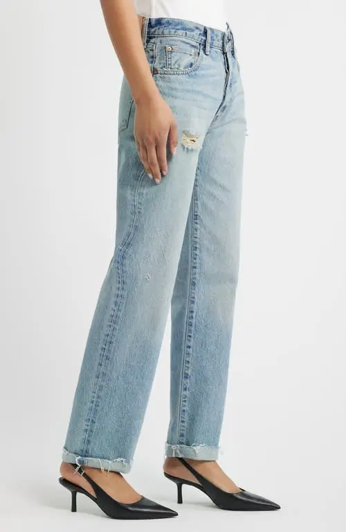 Moussy Vintage Straight Leg Jeans