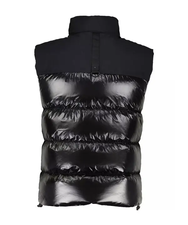 Moose Knuckles Victory Logo Plaque Padded Gilet