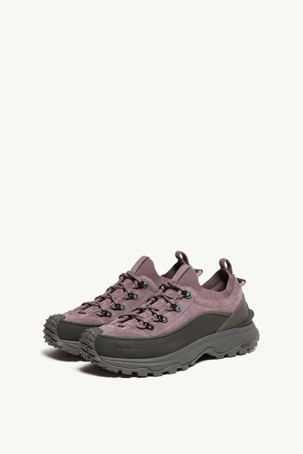 Moncler Trailgrip Lite3 Nubuck Suede Sneakers