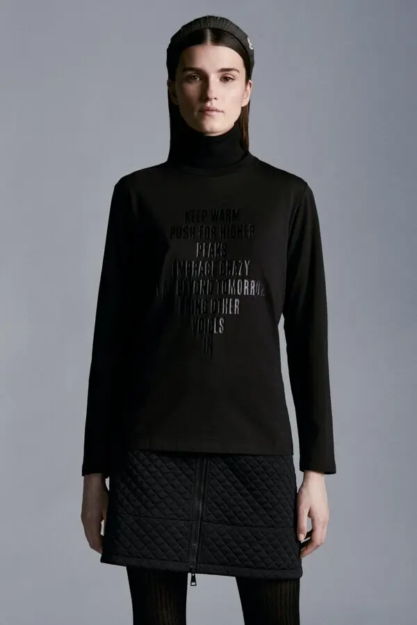 Moncler Shiny Graphic T-shirt