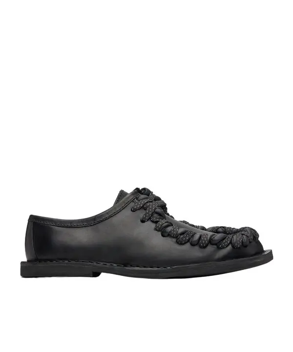 Camper Eki Braided Leather Loafers
