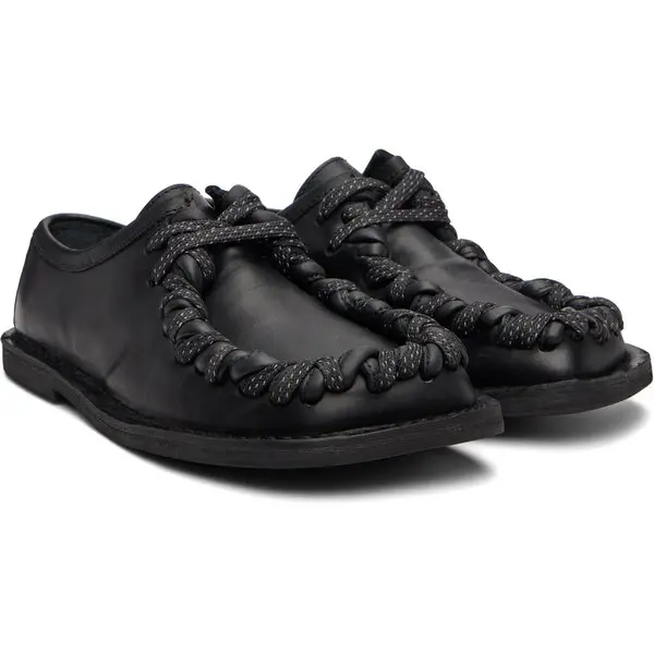 Camper Eki Braided Leather Loafers