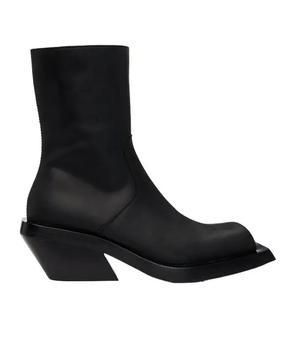 Camper Quetal Square Toe Zip-up Boots