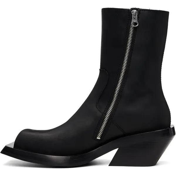 Camper Quetal Square Toe Zip-up Boots