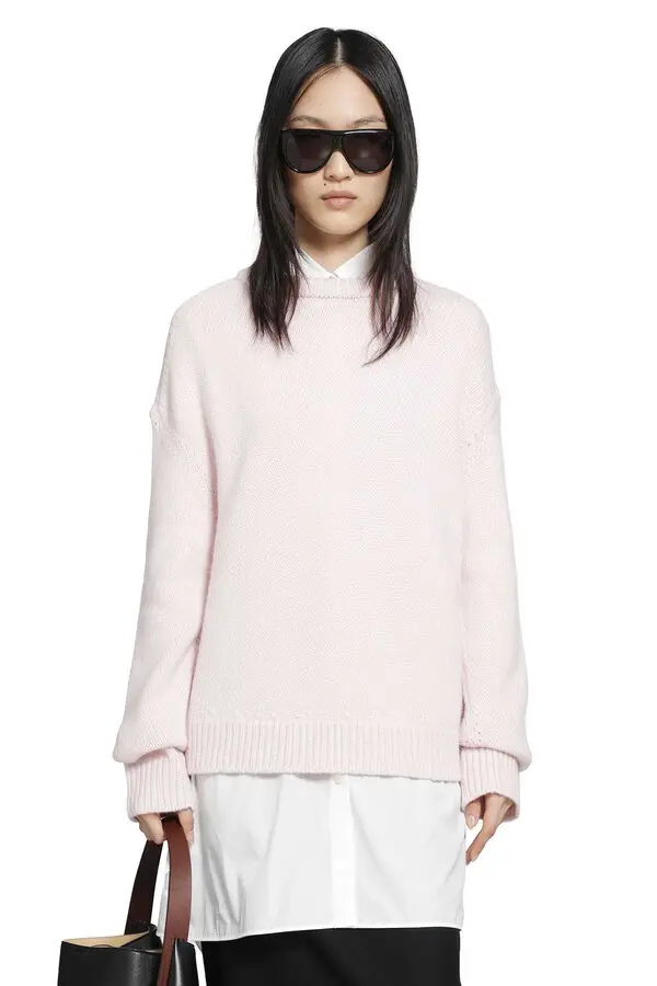 JIL SANDER Cashmere Blend Crewneck Sweater