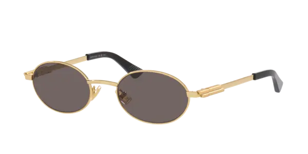 Bottega Veneta Oval Sunglasses - Grey
