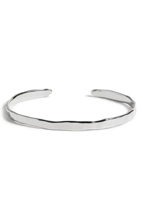 Monica Vinader Siren Muse Slim Cuff Bracelet - Sterling Silver