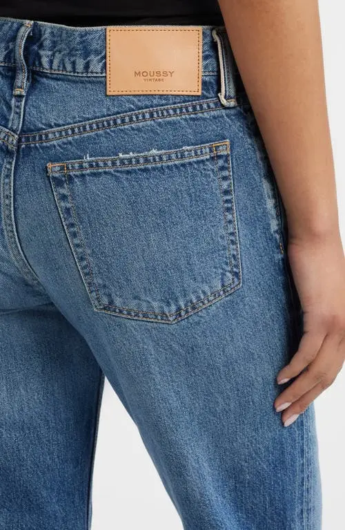 Moussy Vintage Straight Leg Jeans