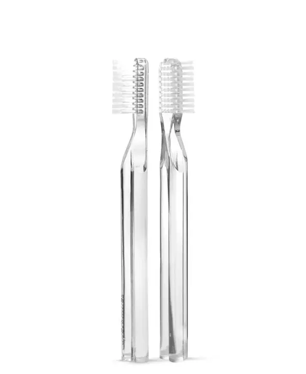 SUPERSMILE 6 Pack New Generation 45degree Toothbrush Clear - Multi Color
